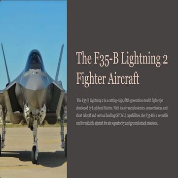 The-F35-B-Lightning-2-Fighter-Aircraft.pptx
