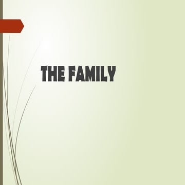 Family Prelim First Year college nursing | PPTX