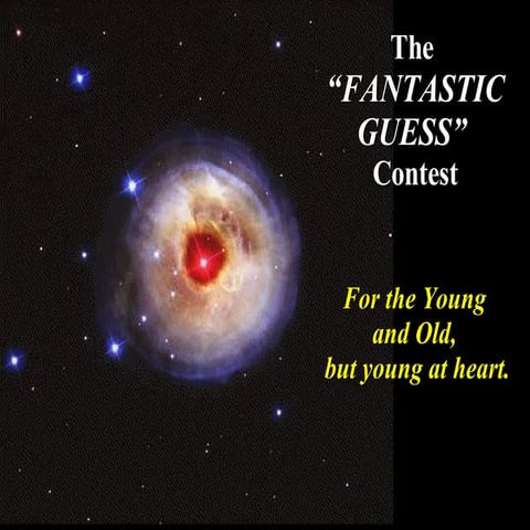 The \'Fantastic Guess\' Contest | PPT