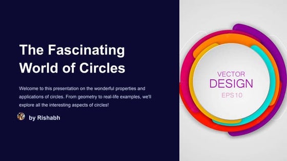APPLICATION OF CIRCLES IN REAL-LIFE SITUATIONS | PPTX