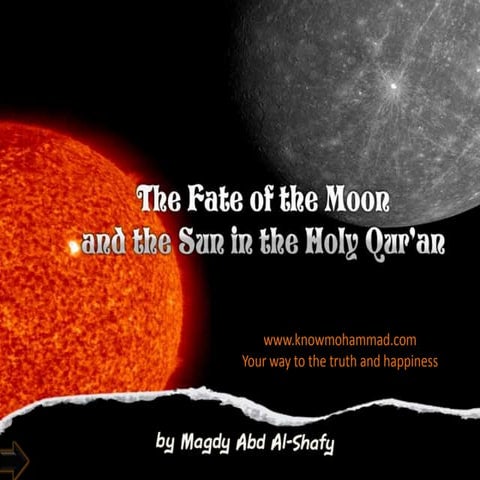 the fate in sun and the moon in holy Quran | PPTX