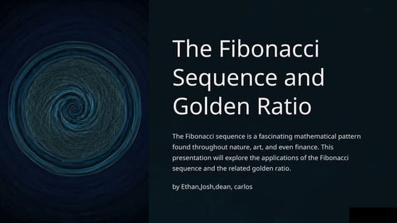 Fibonacci sequence | ODP | Physics | Science