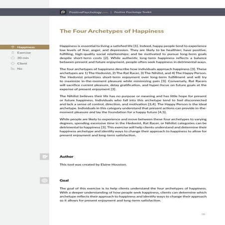 The Four-Archetypes of happiness for all | PDF