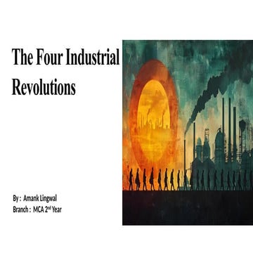 The-Four-Industrial-Revolutions made by Amank Lingwal | PPTX