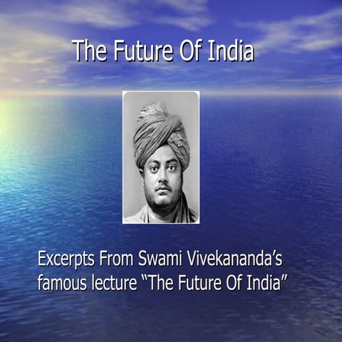 The Future Of India | PPT