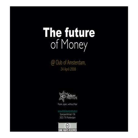 Future of money | PDF