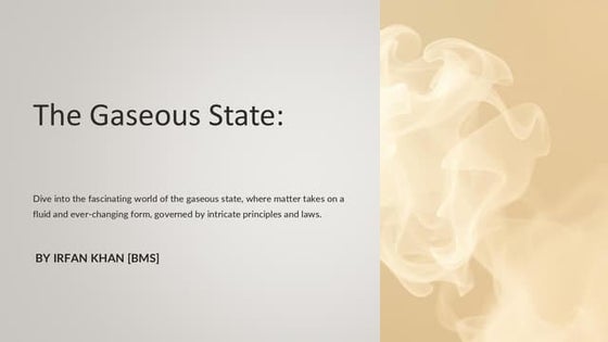 Properties of gases | PPTX | Chemistry | Science