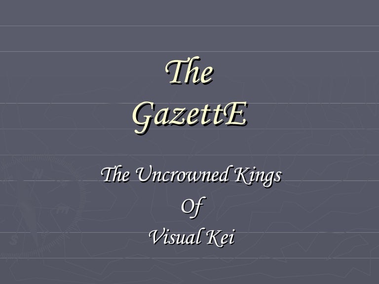 The GazettE the-gazette