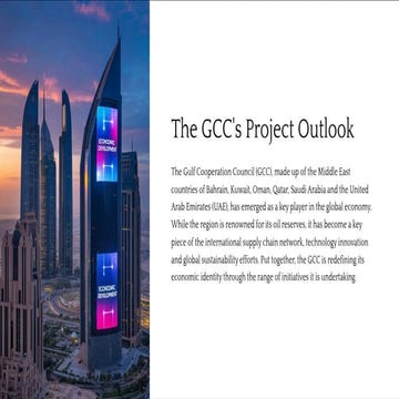 The Gulf Cooperation Council's Project Outlook | PDF