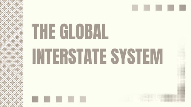 Introduction to National Interest, it's Nature, Definition, and Types ...