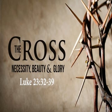 The glorious cross | PPT