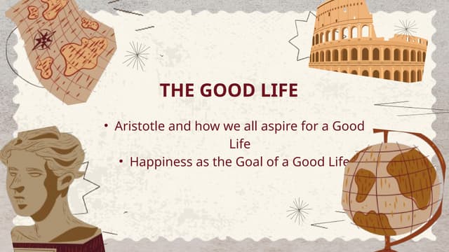 STS_Topic-5-The-Good-Life.pptx | Spirituality | Religion & Spirituality