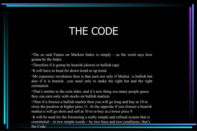 The Graal Code Ppt