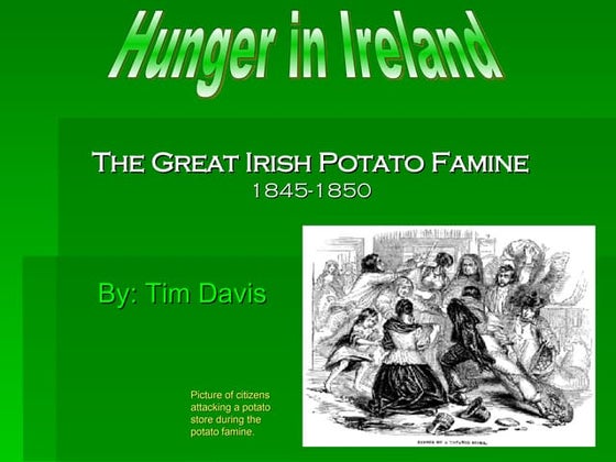 Irish Potato Famine | PPT