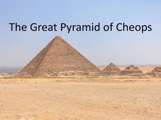 The Great Pyramids Of Giza | PPT