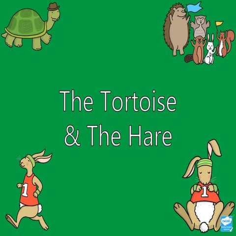 Story telling about the turtle and the rabbit | PPTX