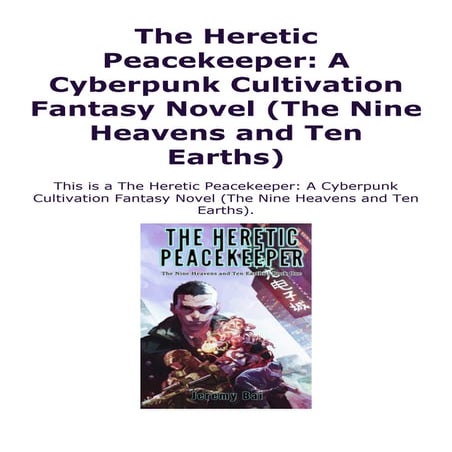 [AUDIO/AUDIBLE] Book\\The Heretic Peacekeeper: A Cyberpunk Cultivation ...