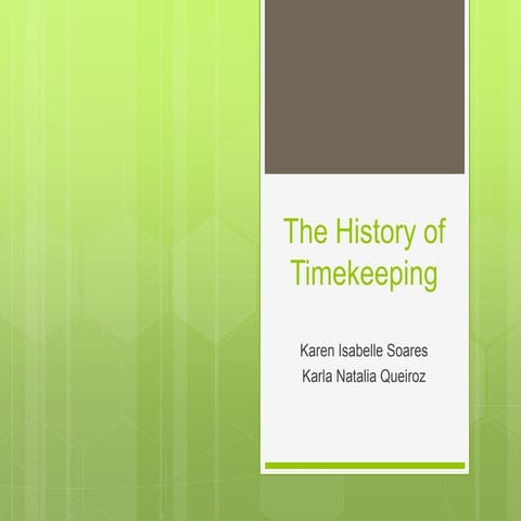 historyTimekeeeping | PPT