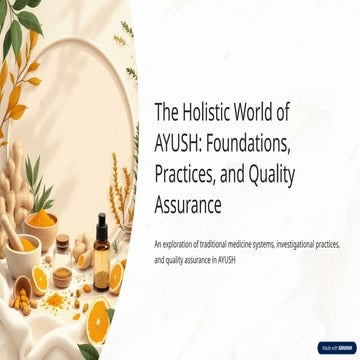 Herbal Drug Technology Unit 5 | PPTX