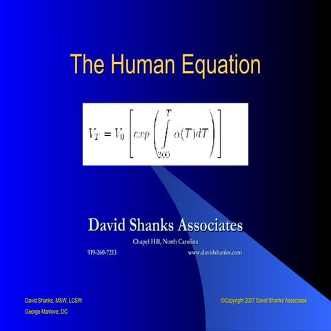 The Human Equation Final | PPT