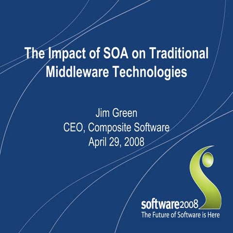The Impact of SOA on Traditional Middleware Technologies | PPT