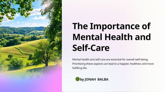 Never Underestimate The Importance of Rest | PDF | Mental Health ...