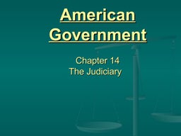 The Judicial Branch | PPT