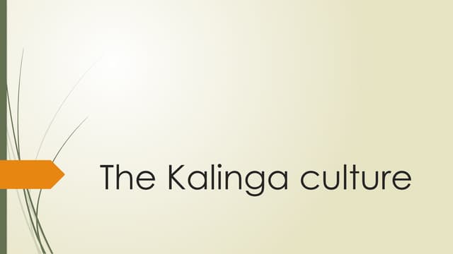 Kalinga | PPTX