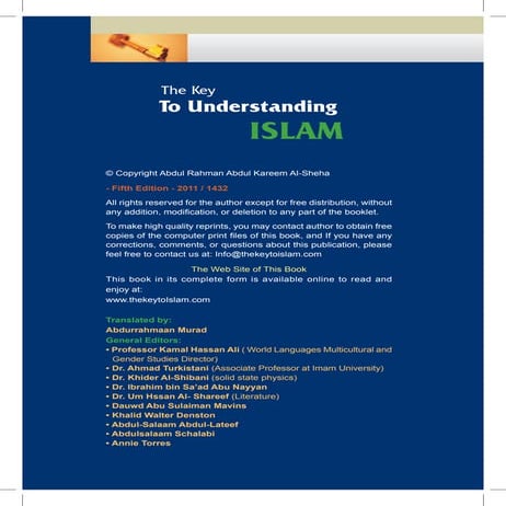 The Key To Understanding Islam | PDF