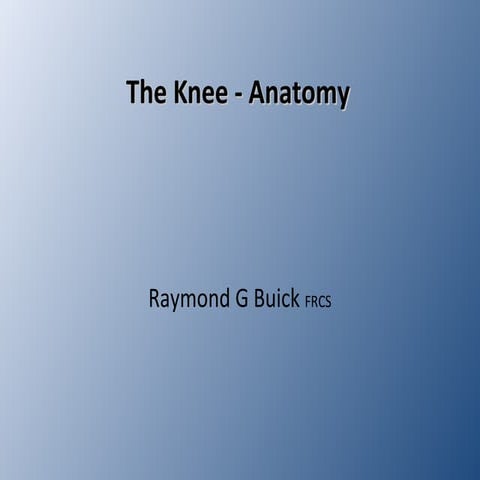 The Knee | PPT