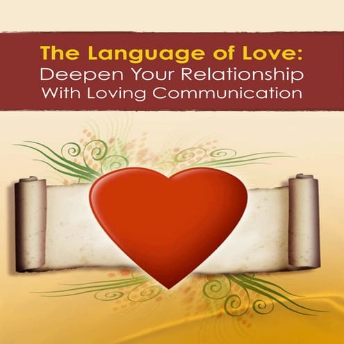 5 Love language concept by Doctor Gary Chapman | PPTX
