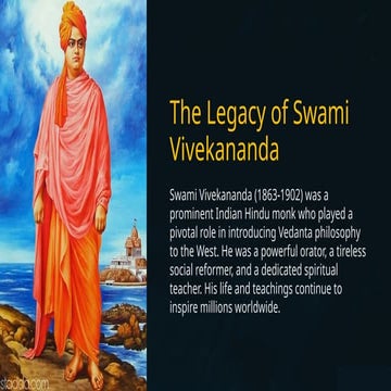 The-Legacy-of-Swami-Vivekananda.pptx presentation | PPTX