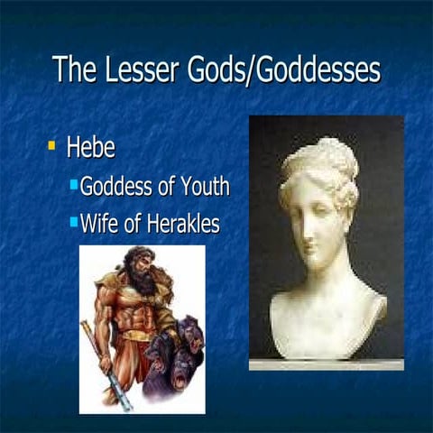 The Lesser Gods | PPT