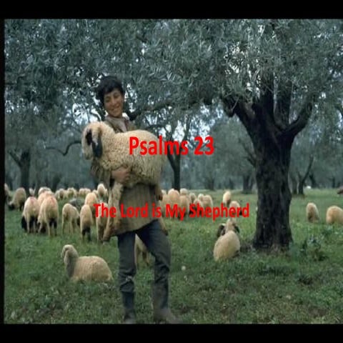 The Lord is My Shepherd | PPT