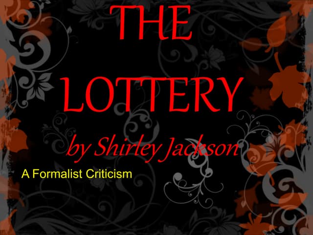 What Is The Purpose Of The Lottery By Shirley Jackson Free Essay Reflection Over Shirley what-is-the-purpose-of-the-lottery-by-shirley-jackson-free-essay-reflection-over-shirley