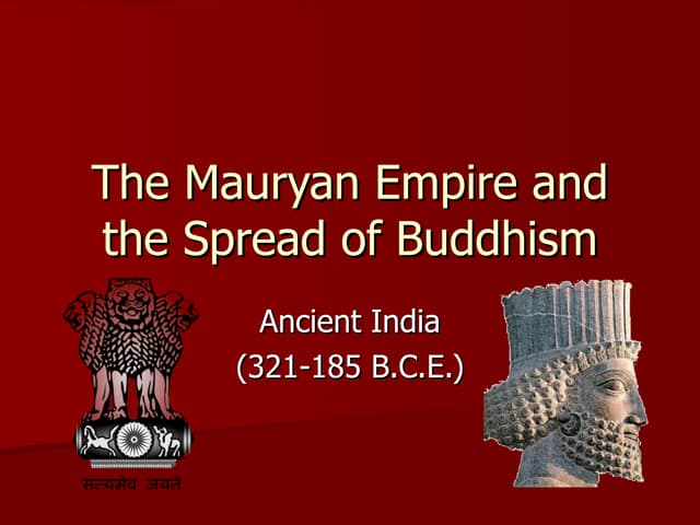 The reign of ashoka | PPTX