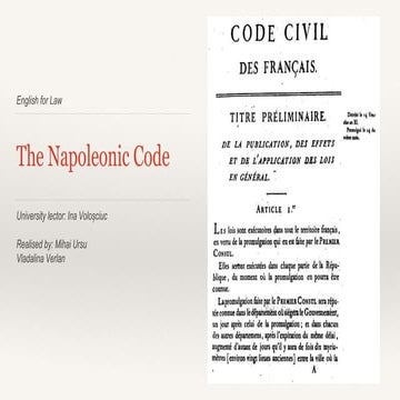 The napoleonic-code | PPTX