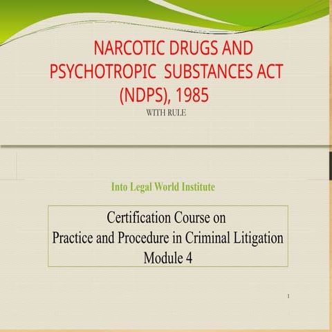 The-Narcotic-Drugs-and-Psychotropic-Substance-ActPPCL2.pptx