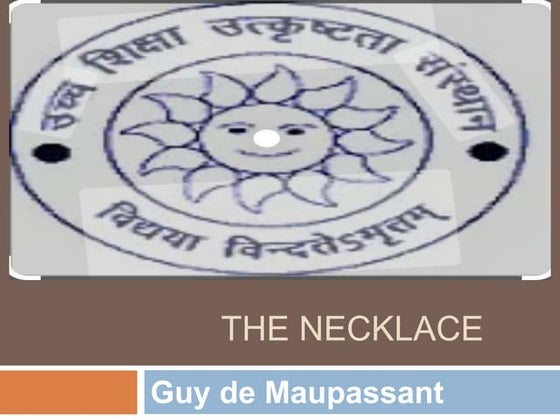 The necklace powerpoint presentation | PPT | Fiction | Books and Literature
