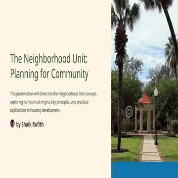 The-Neighborhood-Unit-Planning-for-Community.pptx