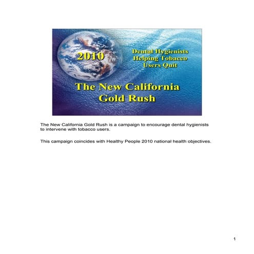 The New California Gold Rush Flyer | PDF