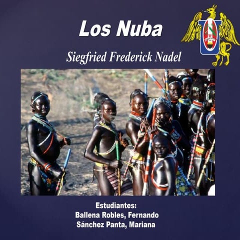 Los Nuba - Tribus del Sur de Sudan | PPTX