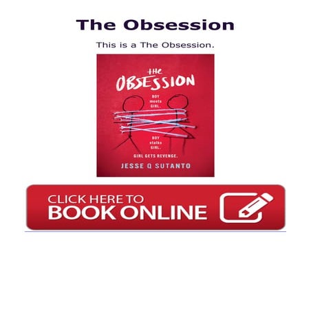 Read [Books] The Obsession | PDF