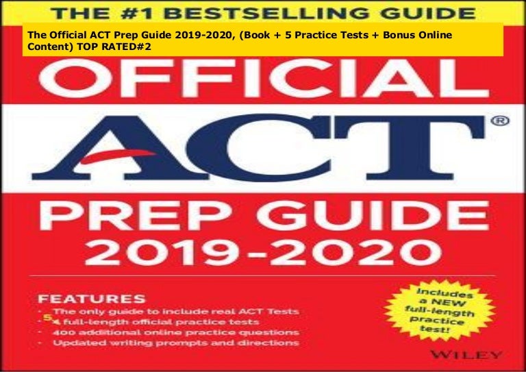 The Official ACT Prep Guide 2019 2020 Book 5 Practice Tests Bon the-official-act-prep-guide-2019-2020-book-5-practice-tests-bon