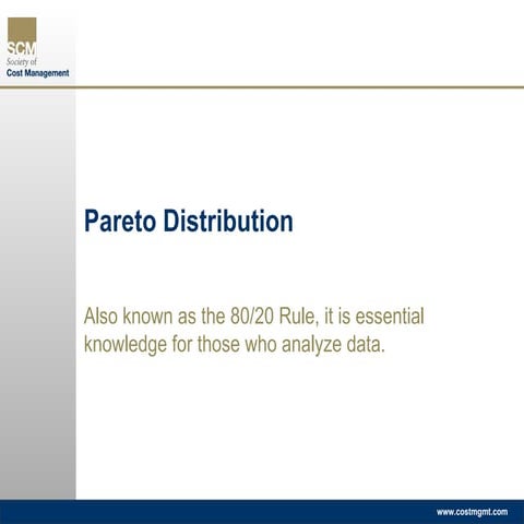 The Pareto Distribution | PPT