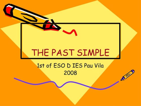 The past-simple-presentation | PPT