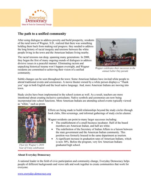 Connecting People to Each Other and the City | PDF