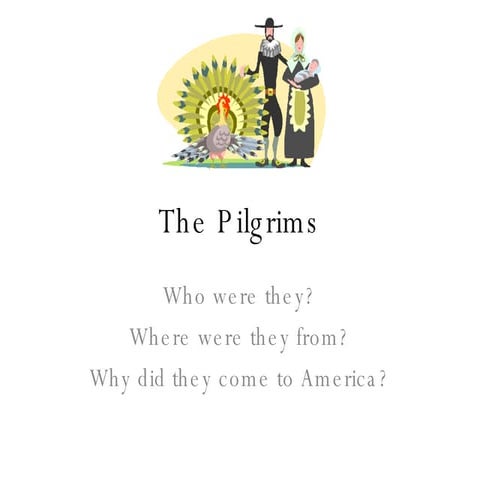 The Pilgrims and Puritans | PPT