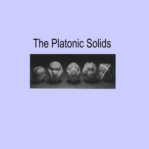 The Platonic Solids | PPT
