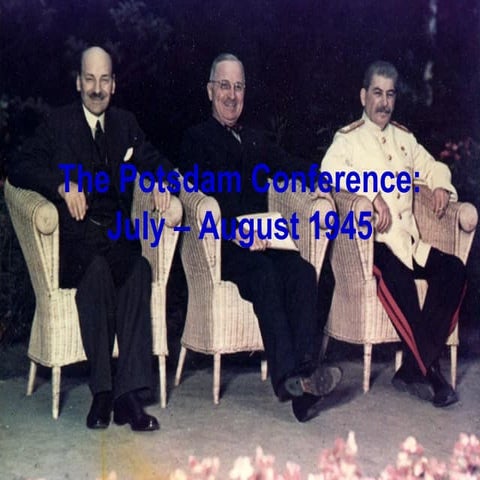 The Potsdam Conference Web | PPT